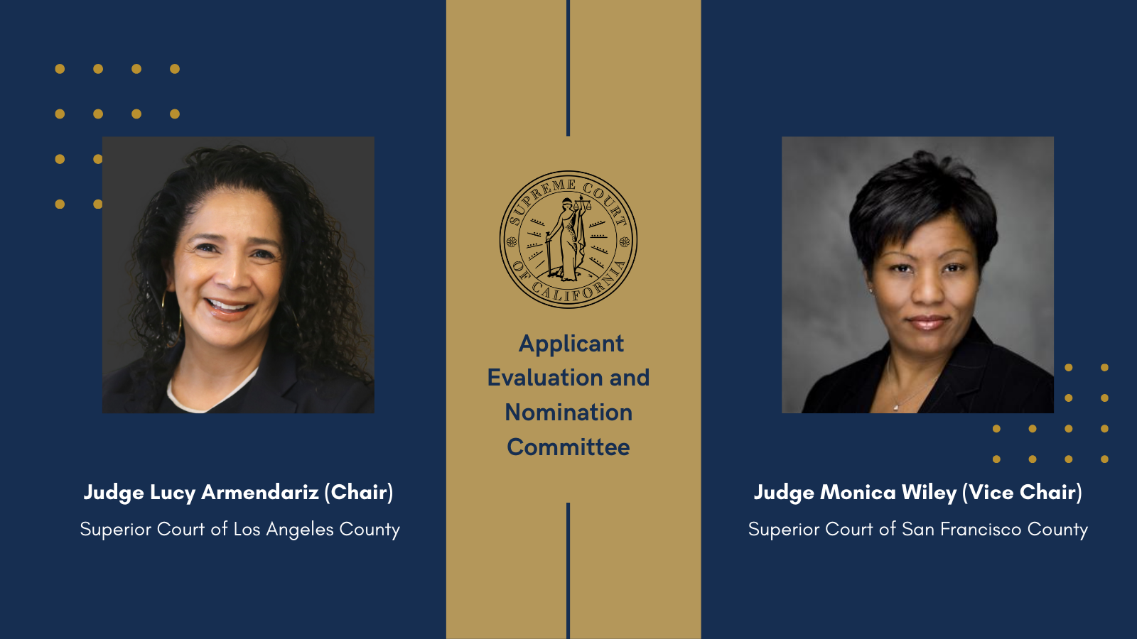 California Supreme Court Names Judges to State Bar Court Vetting ...