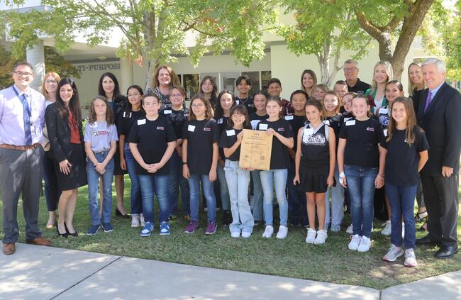 Chief Justice Resumes Visits to Schools to Honor Fresno's Maple Creek ...
